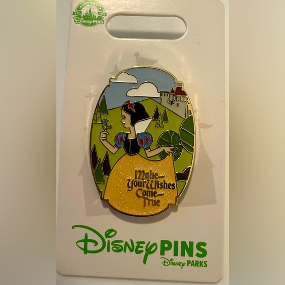 Disney | Accessories | Disney Snow White Pin New Make Your Wishes Come ...